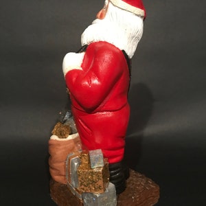Unique Glamorous Santa Christmas Centerpiece Decoration. Brighten Any ...