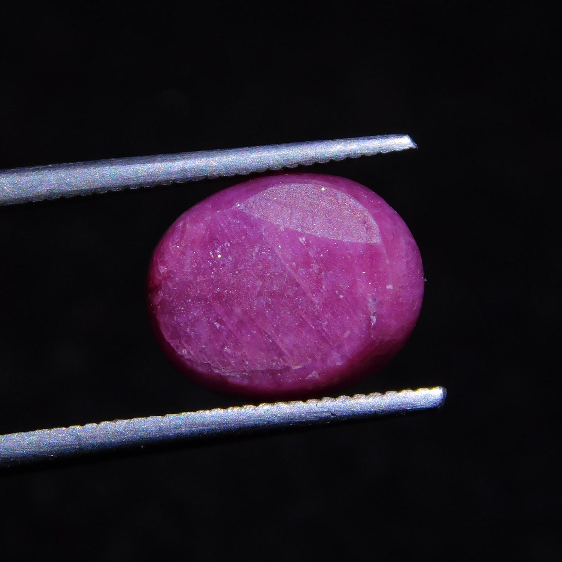 Star Ruby Cabochon Gemstone Use For Ring Oval Shape Jewelry | Etsy