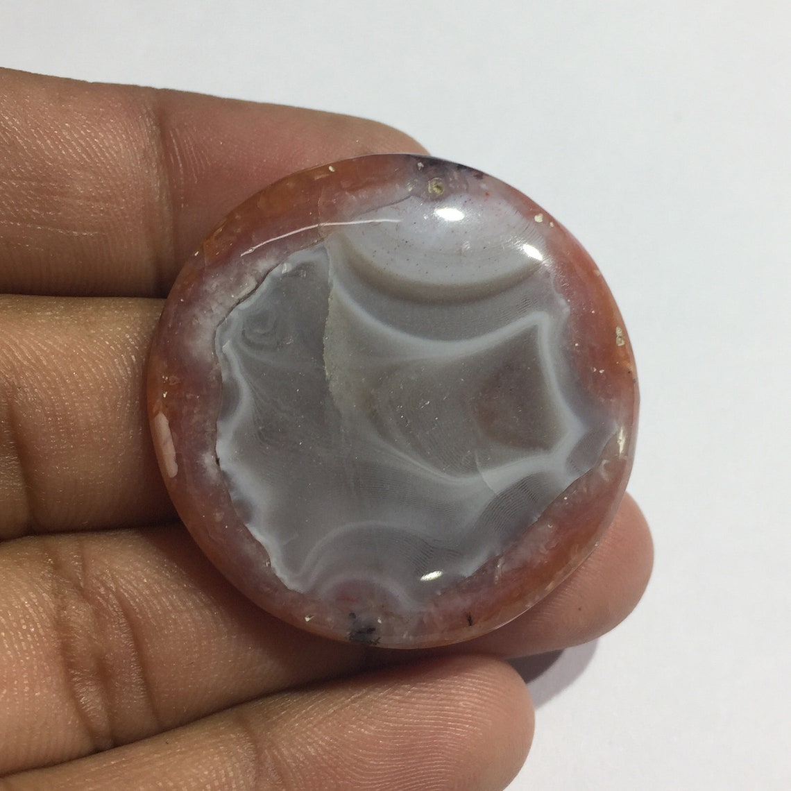 Moroccan Agate Crystal Palm Stone Gemstone Morraco Agate | Etsy
