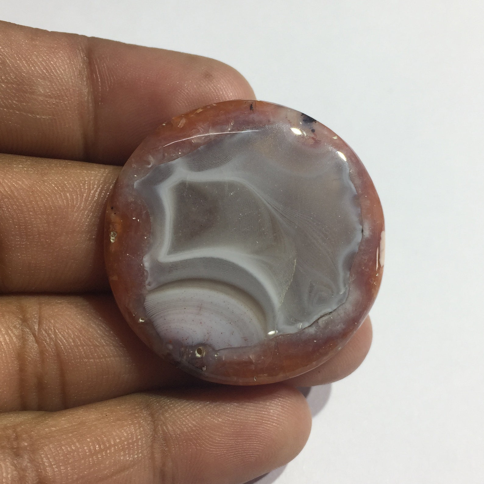 Moroccan Agate Crystal Palm Stone Gemstone Morraco Agate | Etsy