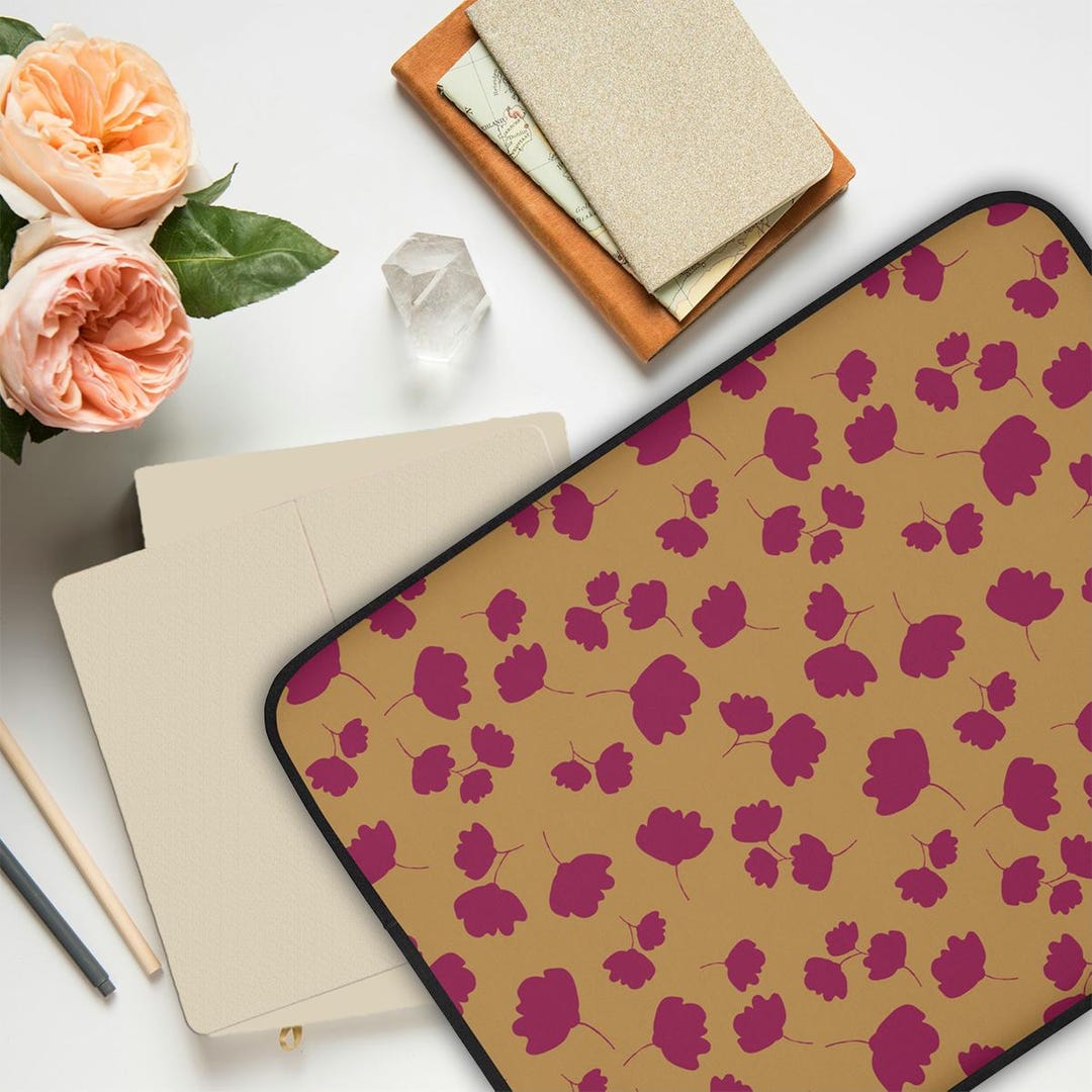 Floral Laptop Sleeve I Laptop Cover Floral I Floral Laptop Cover I ...