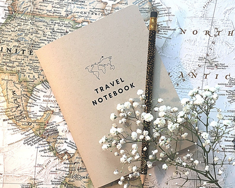Travel Notebook Travel Diary Travel Journal Travel Gift - Etsy Canada