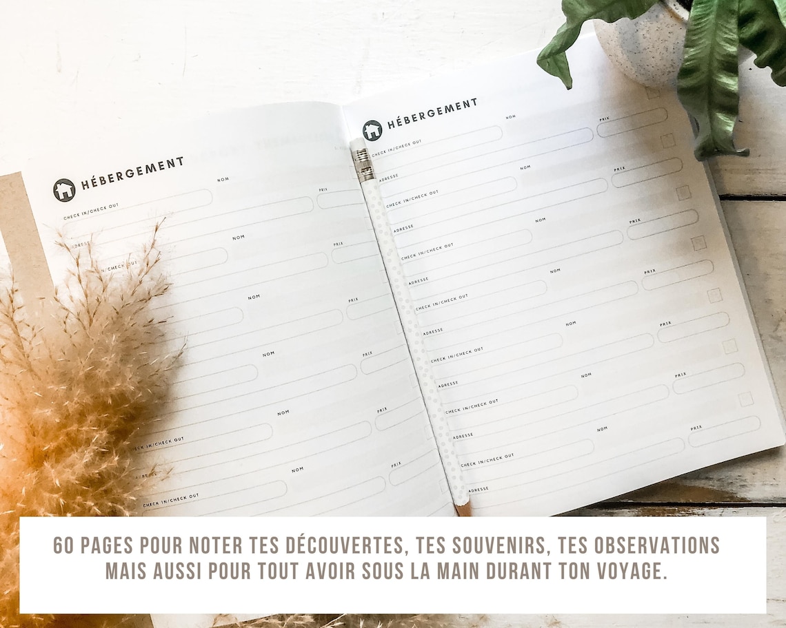 Carnet De Voyage Journal De Voyage | Etsy Canada