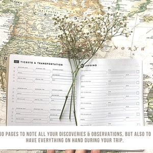 Travel Notebook Travel Diary Travel Journal Travel Gift - Etsy Canada