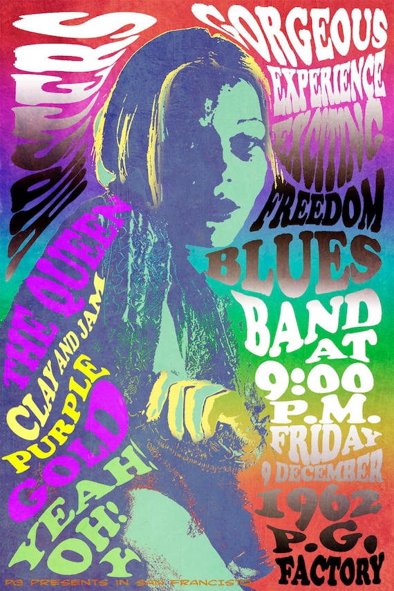 Psychedelic Art 60s Posters