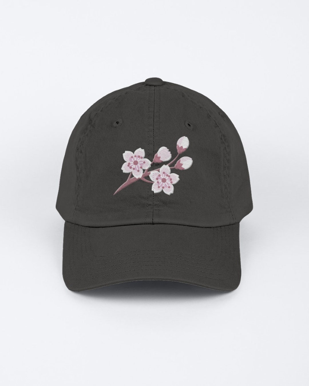Flower Embroidered Cherry Blossom Sakura Baseball Cap Classic - Etsy