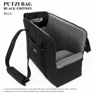 PUTZI BAG Black Edition : Pet Carrier - Etsy