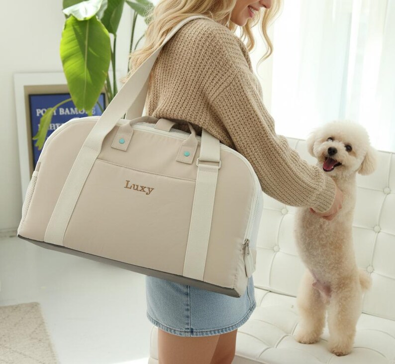 LUXY VIAJE - BEIGE , Pet Carrier,dog Carrier - Etsy