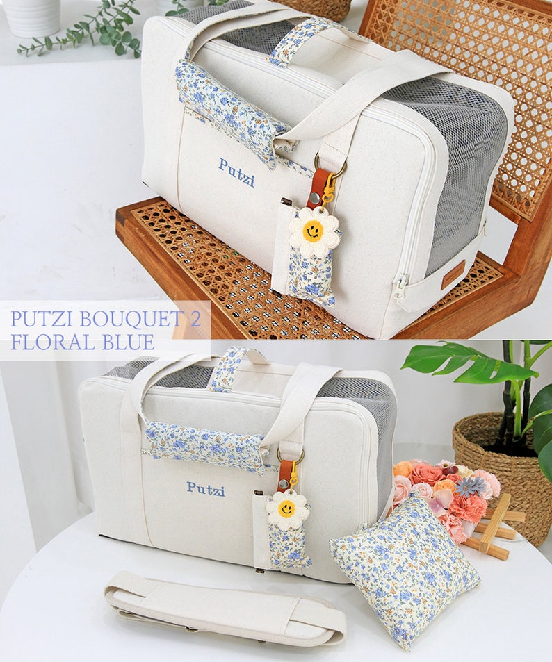 PUTZI BAG BOUQUET 2 : Pet Carrier,dog Carrier - Etsy