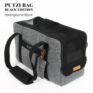 PUTZI BAG Black Edition : Pet Carrier - Etsy