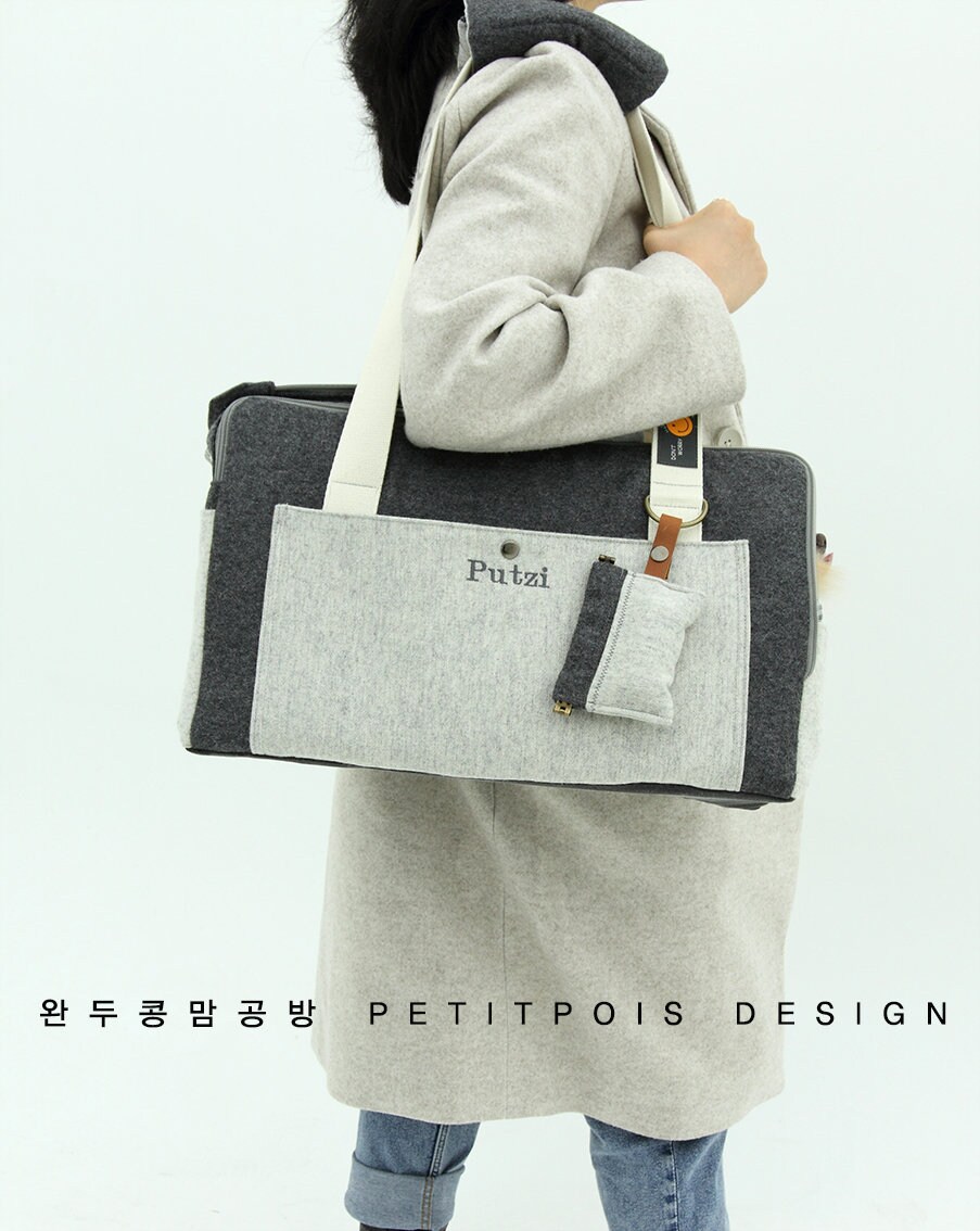 PUTZI BAG TWEED : Pet Carrierdog Carrier | Etsy
