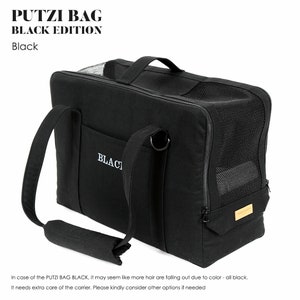 PUTZI BAG Black Edition : Pet Carrier - Etsy