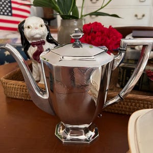 Silver Plate Vintage Victorian Coffee Pot. - Etsy
