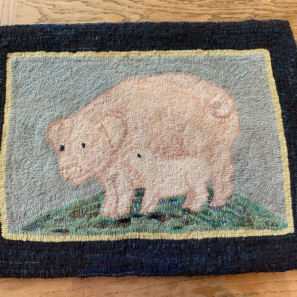 Primitive Pig - Etsy