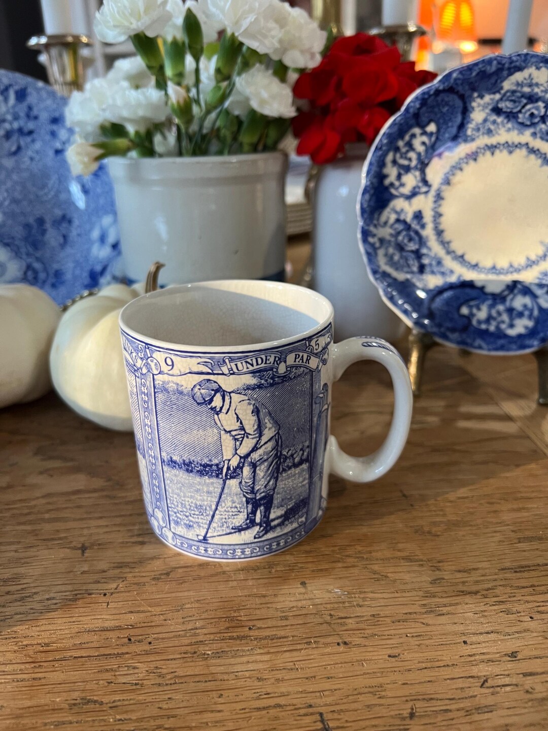 Blue and White Spode the Blue Room Collection Golf Mug - Etsy