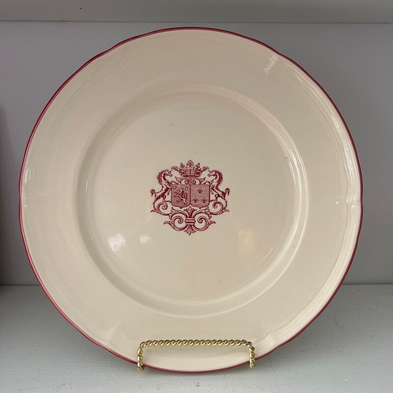 Plate Made in France - Etsy