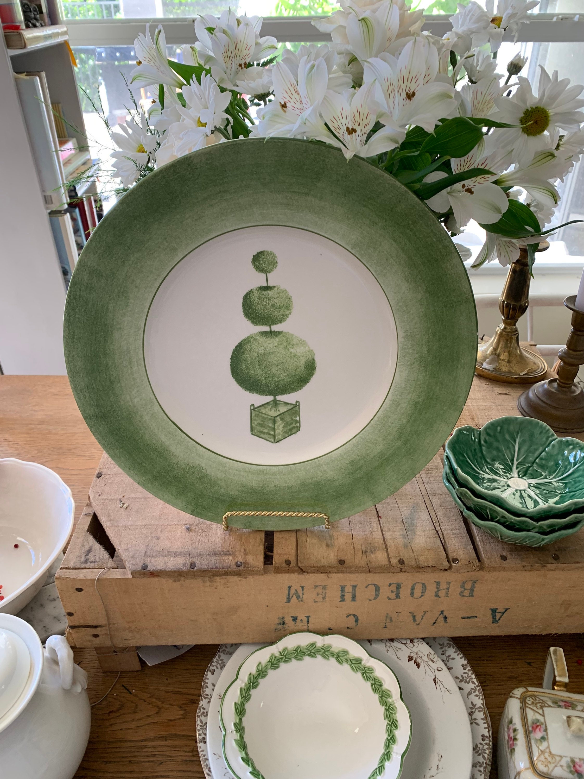 Vintage Vietri Hand Painted Plate. Made in Italy. Measures - Etsy