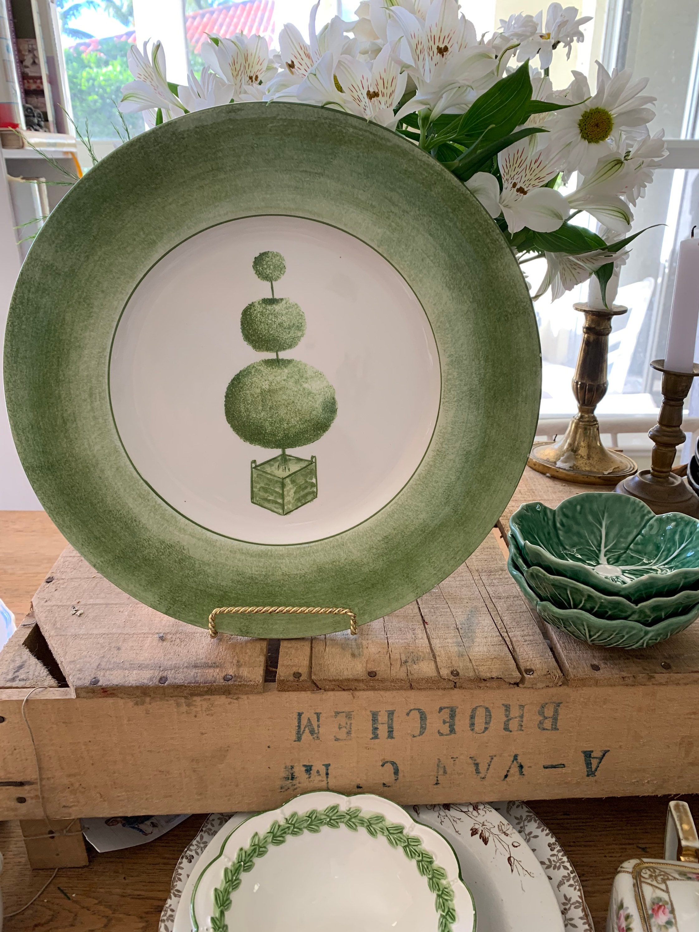 Vintage Vietri Hand Painted Plate. Made in Italy. Measures - Etsy