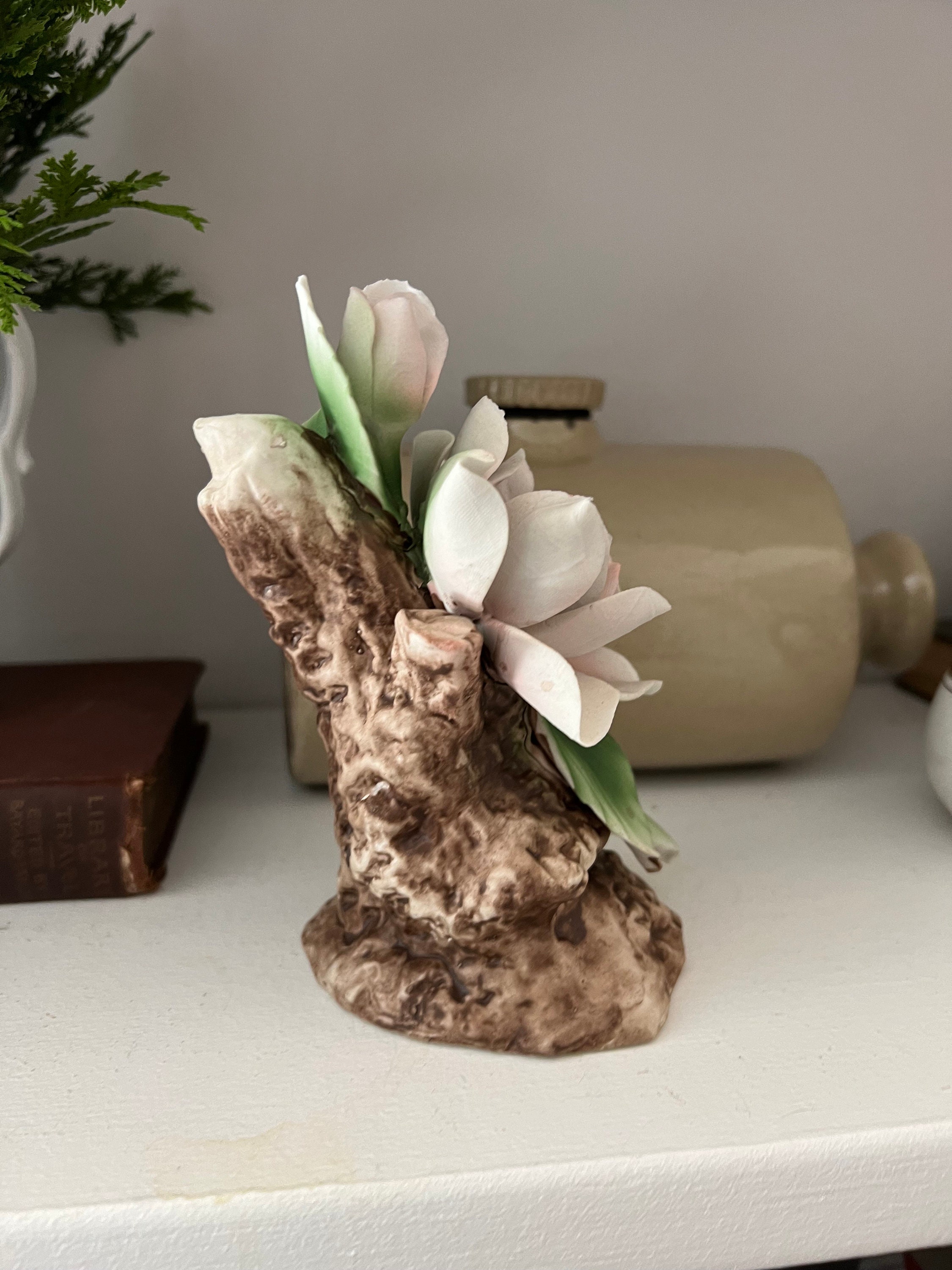 Capodimonte Porcelain Roses - Etsy