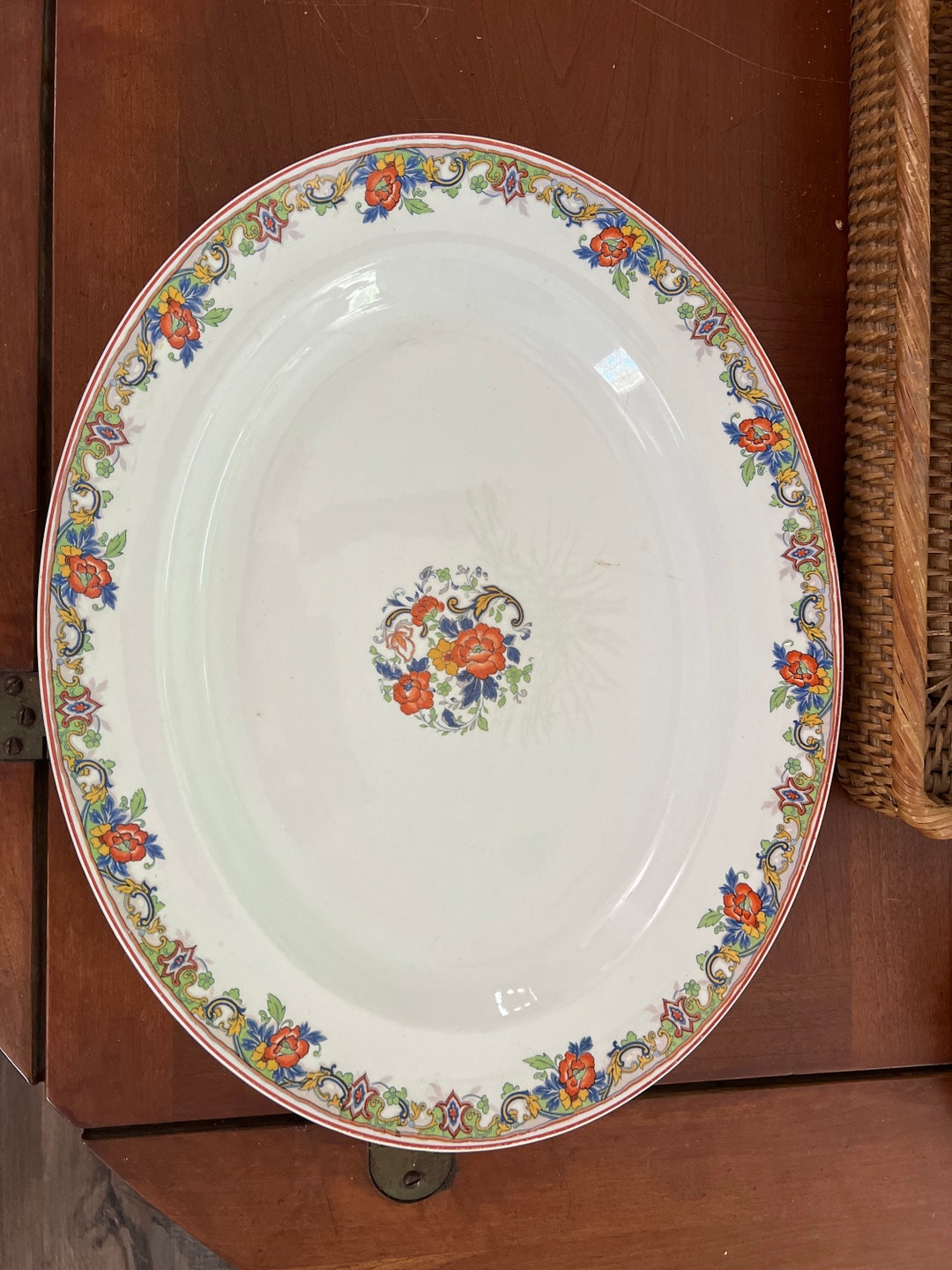 Large Vintage Alfred Meakin Platter. Measures 16” X 13”. - Etsy