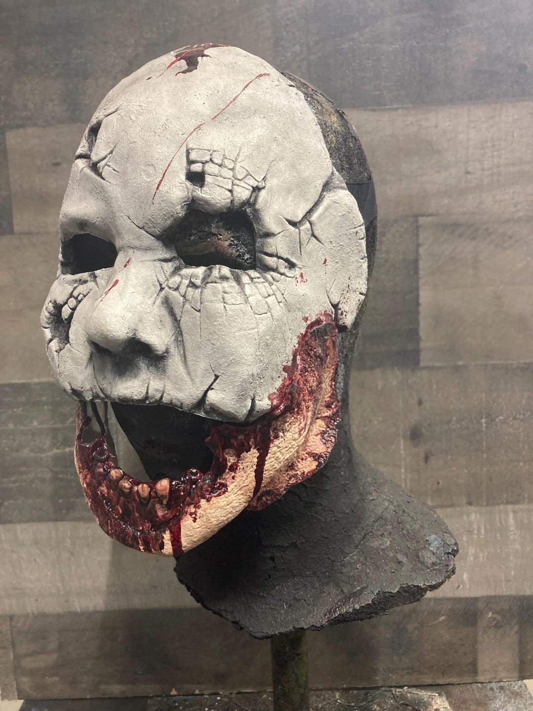 Dolly Killer Half Latex Mask With Strap - Etsy