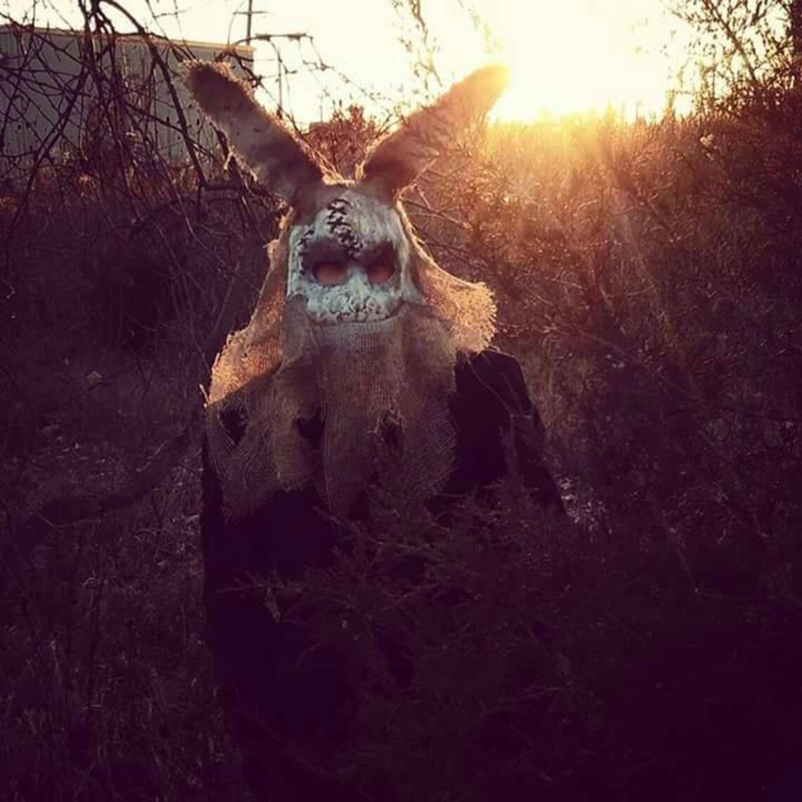 Burlap Bunny Mask | Etsy