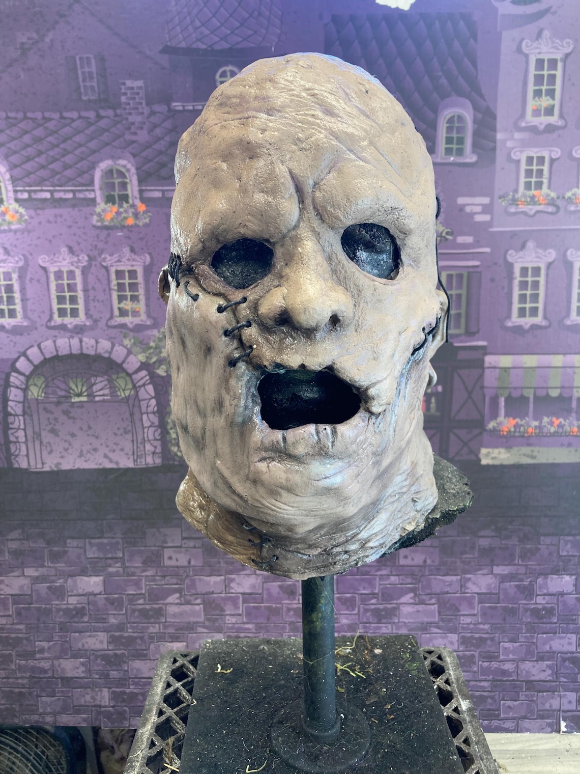 Leatherface Ed Gein Inspired Latex Half Mask - Etsy