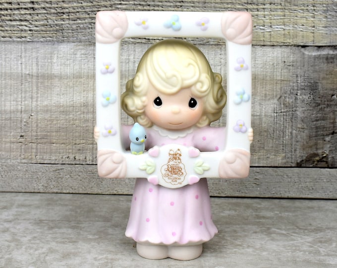 1996 Precious Moments You're as Pretty as A Picture Girl Figurine C0016 ...