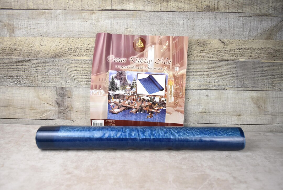 Lemax Enchanted Forest Ocean Water Display Mat Christmas Village ...