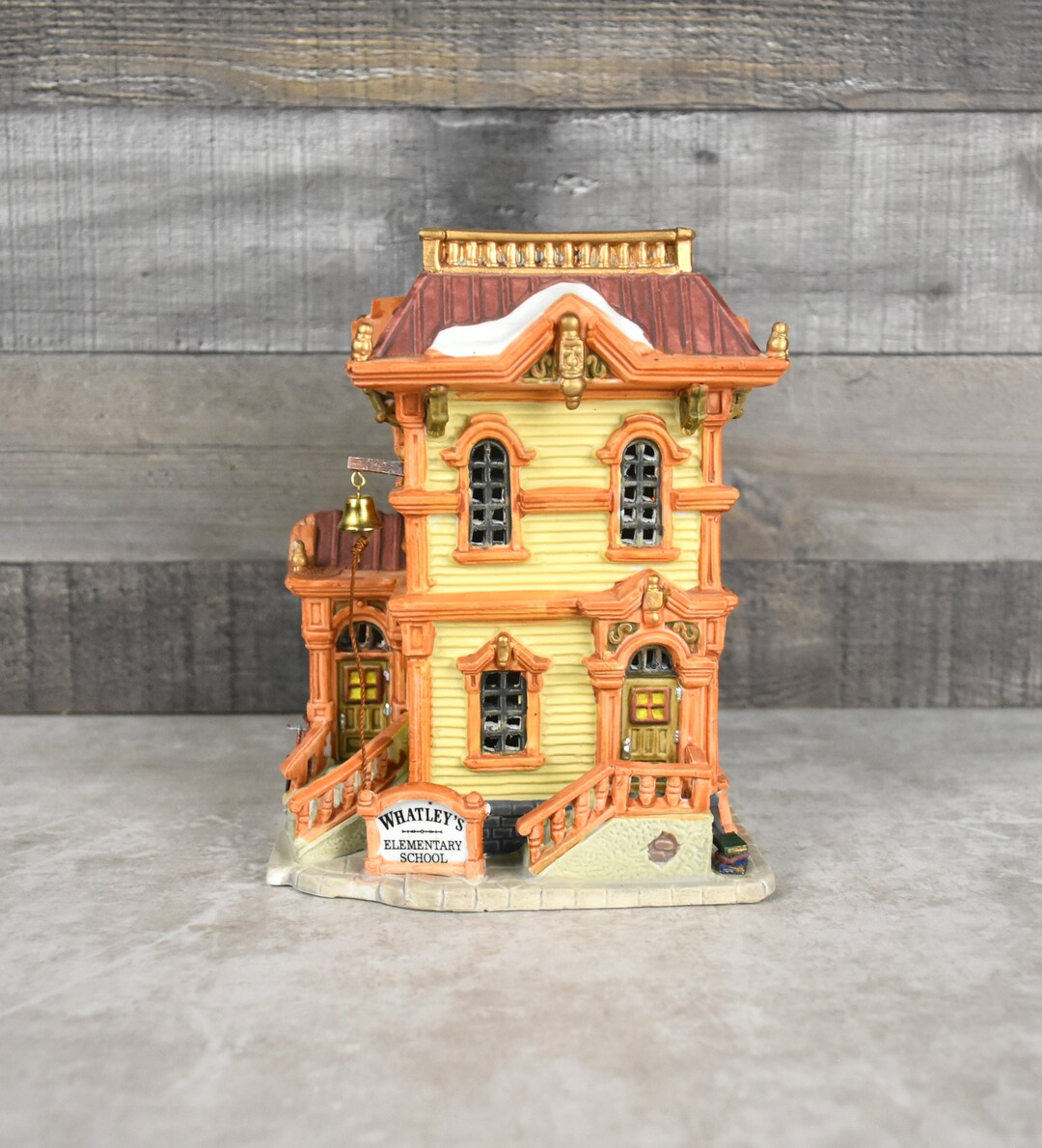 Lemax Whatleys School Lighted Christmas Village House - Etsy