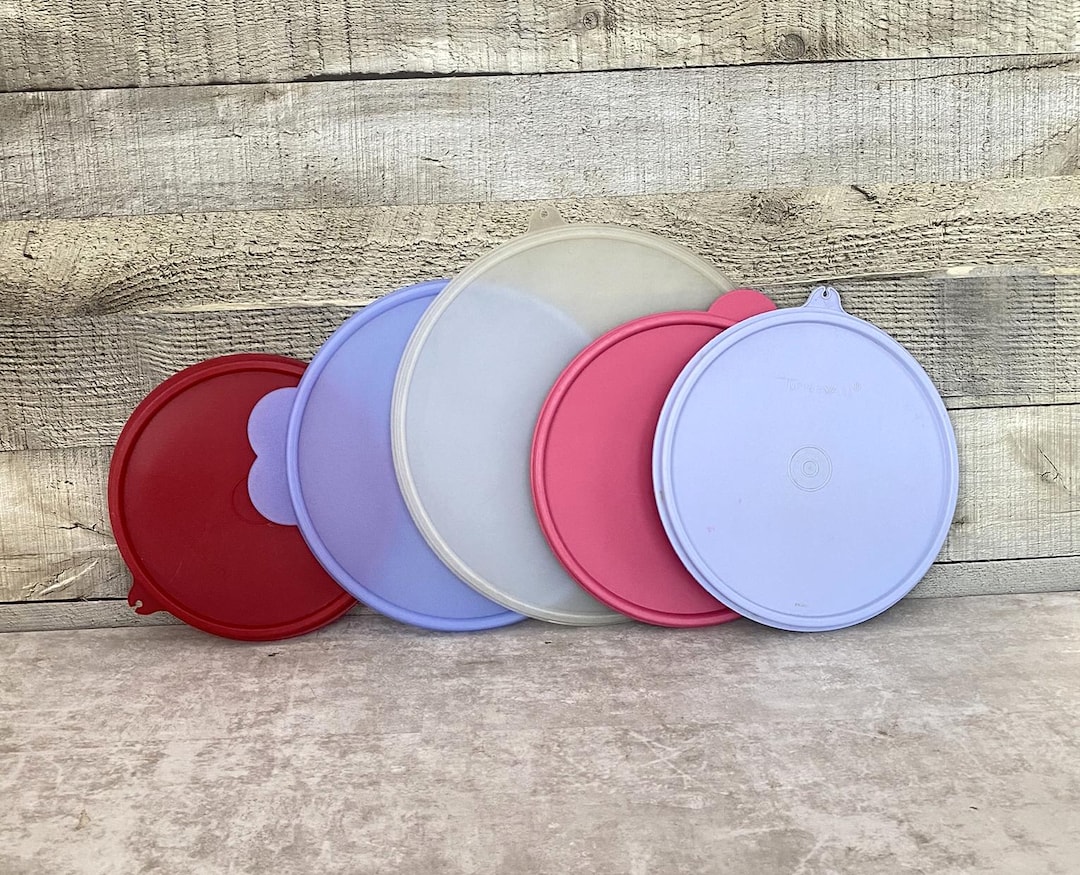 Tupperware Vintage Round Bowl Replacement Seals Lids Tops - Etsy