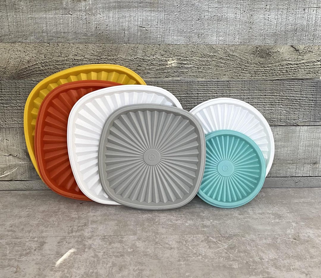 Tupperware Servalier Square & Round Replacement Seals Lids Tops - Etsy