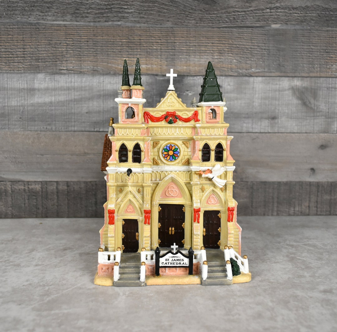 Lemax St James Cathedral Church Lighted Christmas Village House - Etsy
