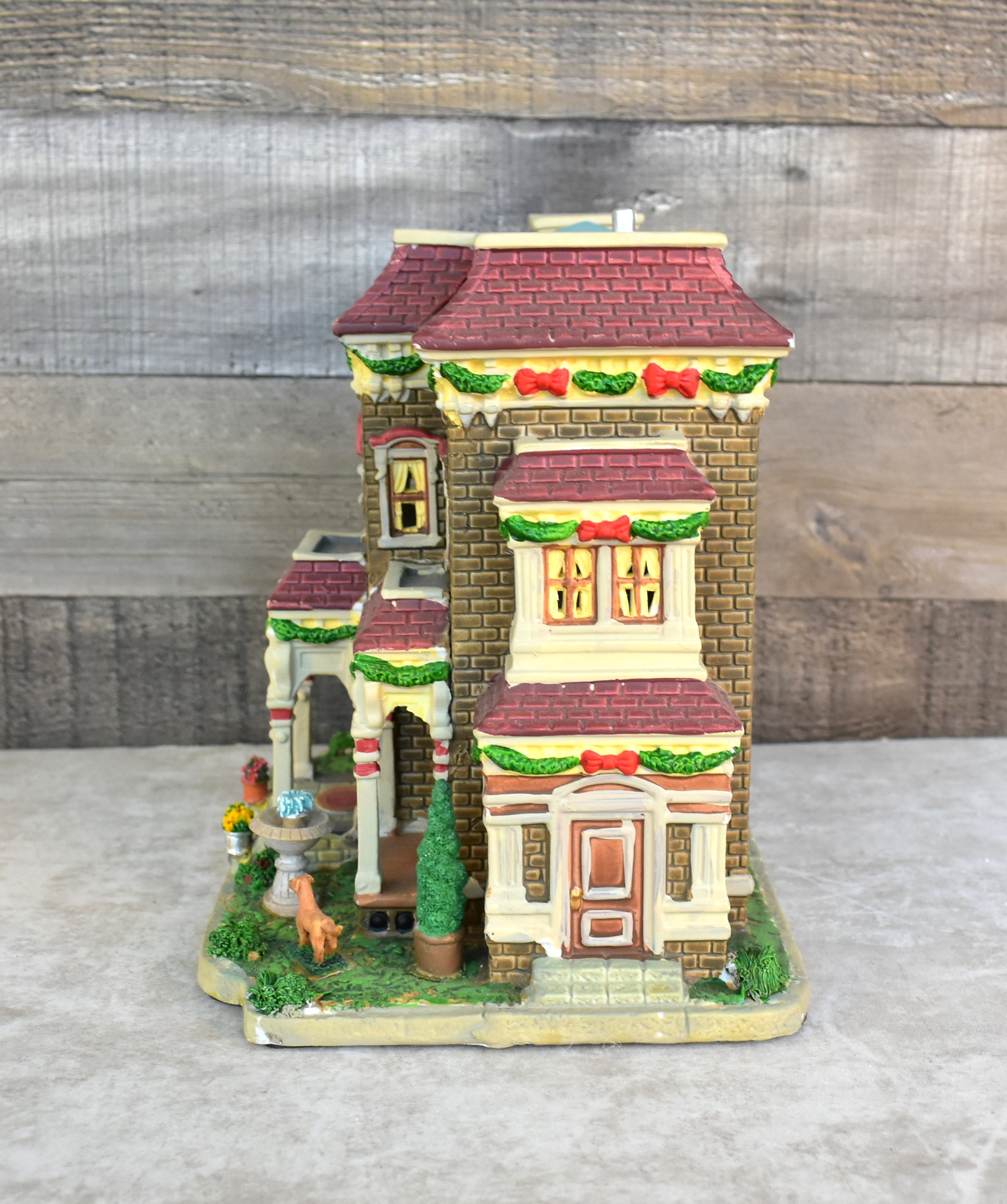Lemax Carole Towne Davidson Manor Lighted Christmas Village House - Etsy