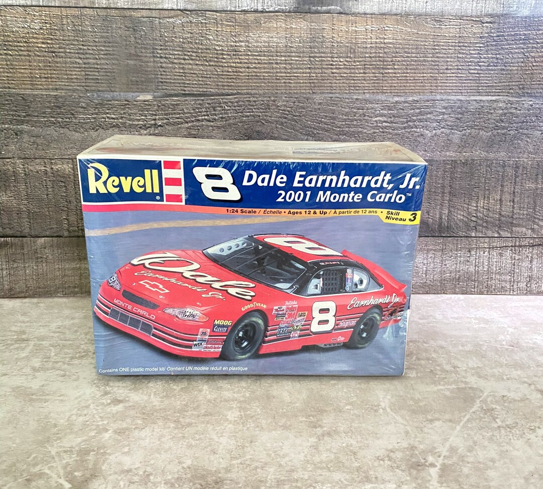 Revell Nascar 8 Dale Earnhardt Jr 2001 Monte Carlo Model Kit 1:24 Scale ...