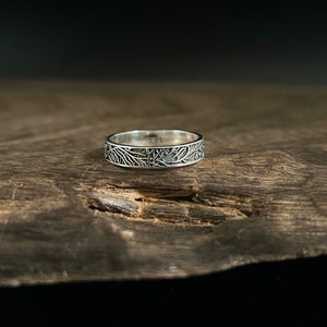 Nature Ring // 925 Sterling Silver // Oxidized Tree Branches Ring ...