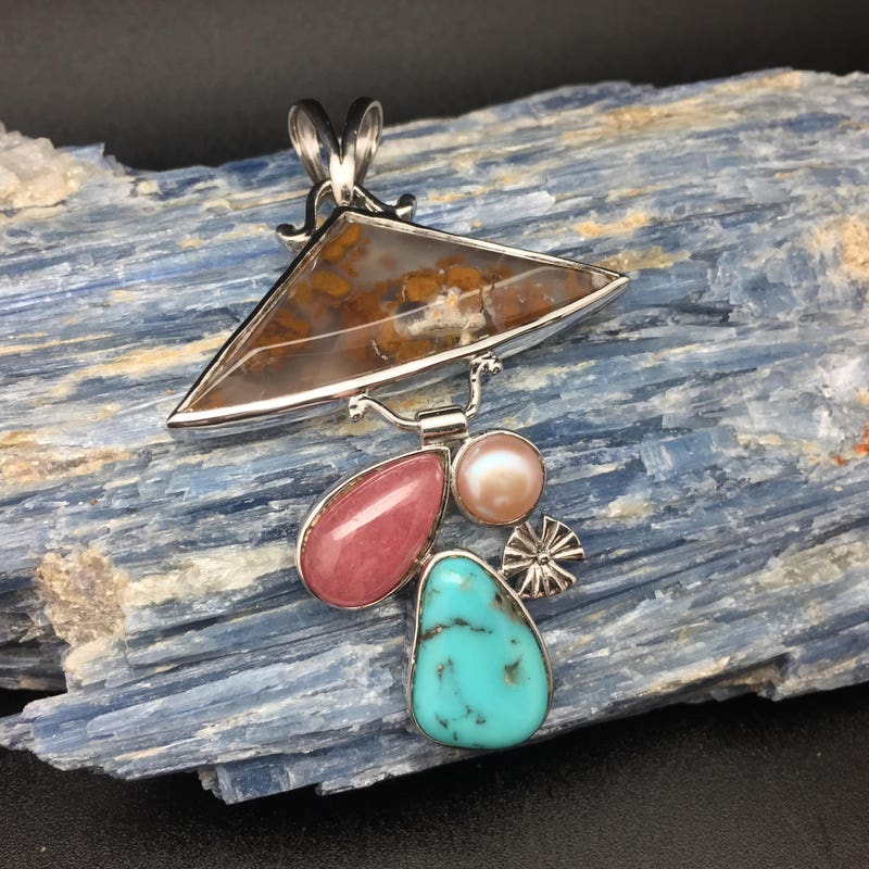 Stone Pendant - Etsy