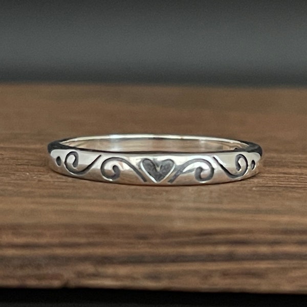 Sterling Silver Ring - Etsy