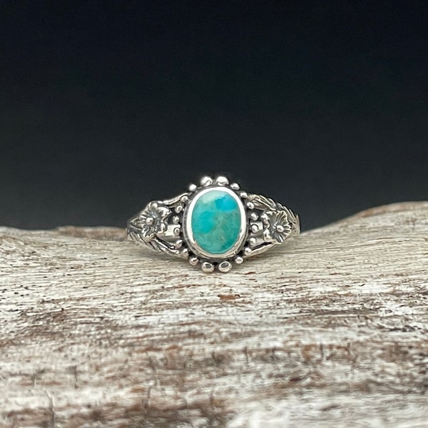 Genuine Turquoise Ring - Etsy