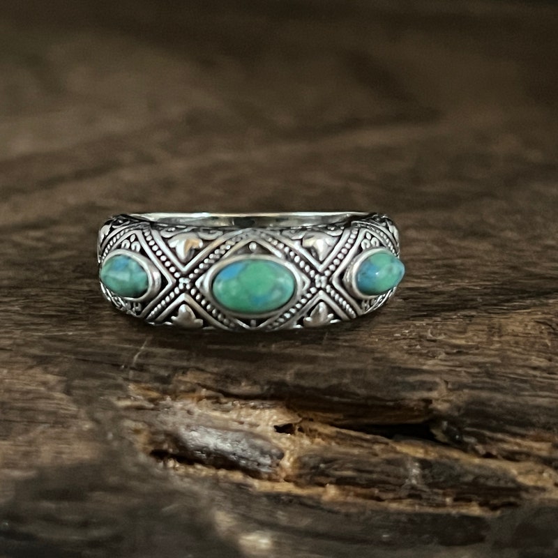 Turquoise Ring - Etsy