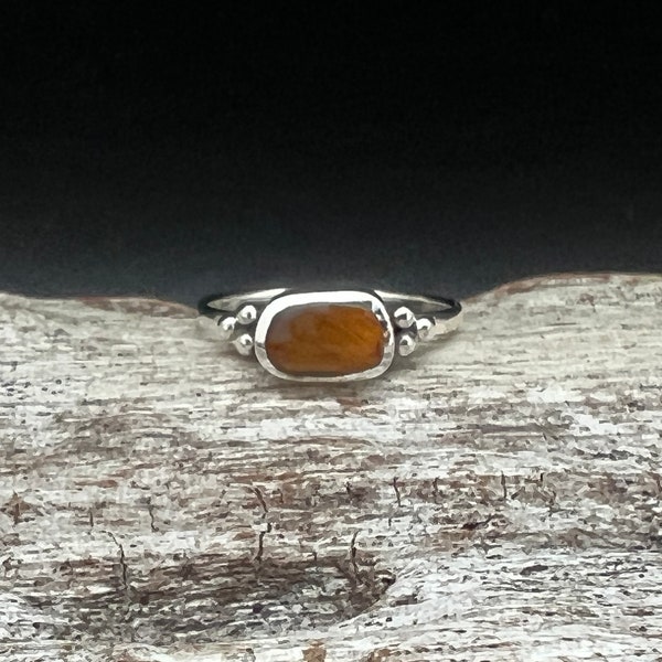 Tiger Eye Ring - Etsy