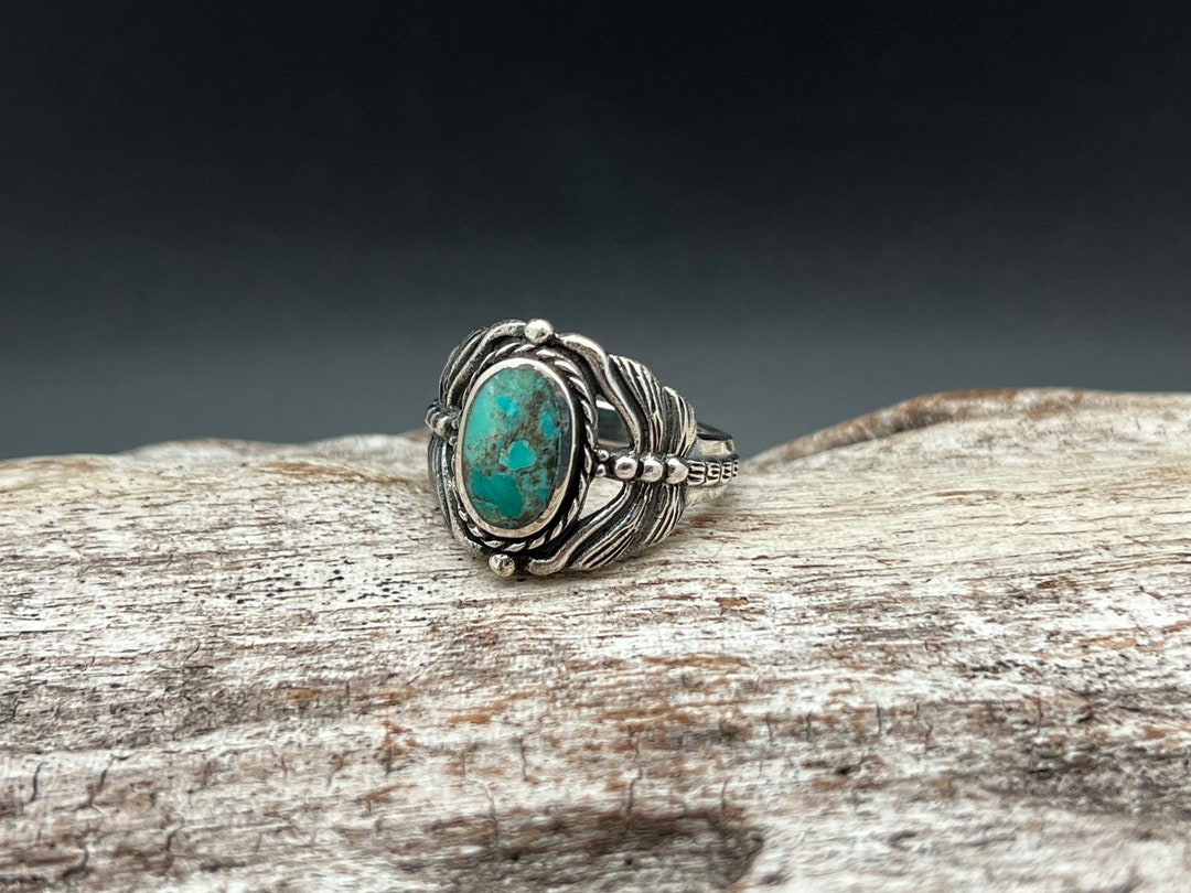 Turquoise Dragonfly Ring // 925 Sterling Silver // Sizes 6 to 12 ...