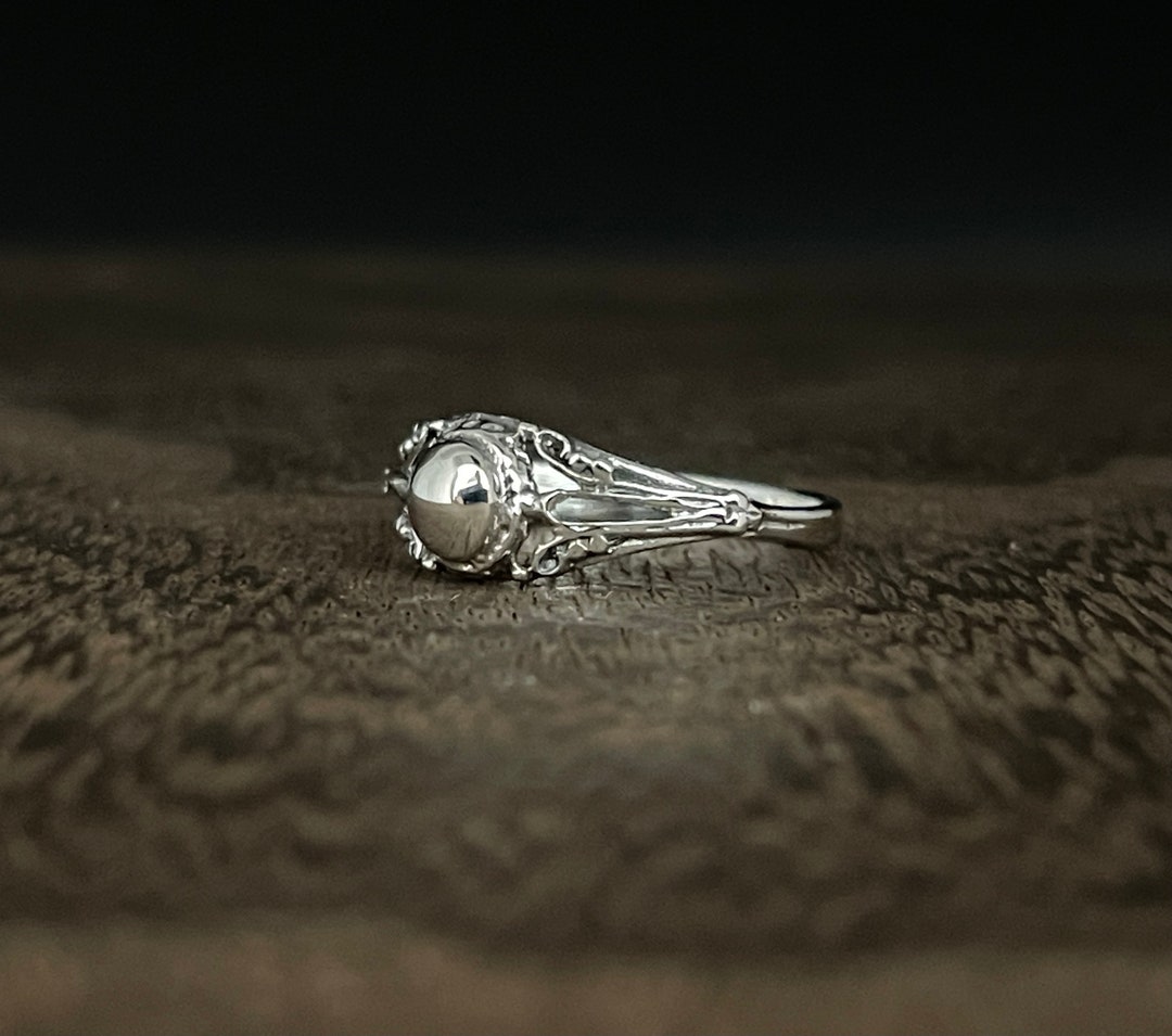 Bali Design Ring // 925 Sterling Silver // Handmade Bali Ring - Etsy