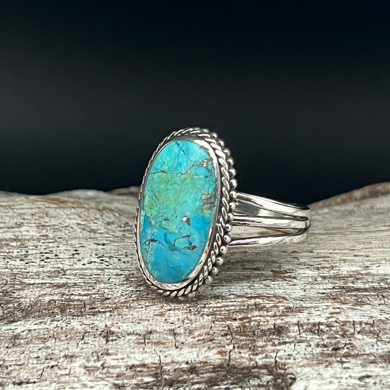 Turquoise Statement Ring - Etsy