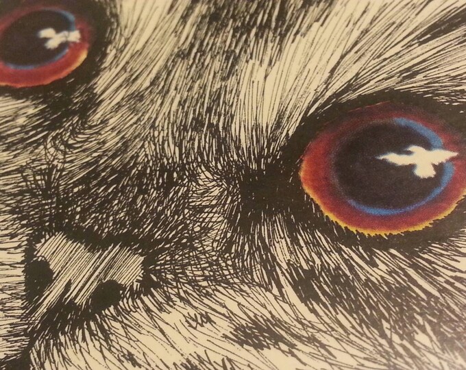 Rabindra Danks 1973 Pop Art - Art Print - Red Dot - Etsy