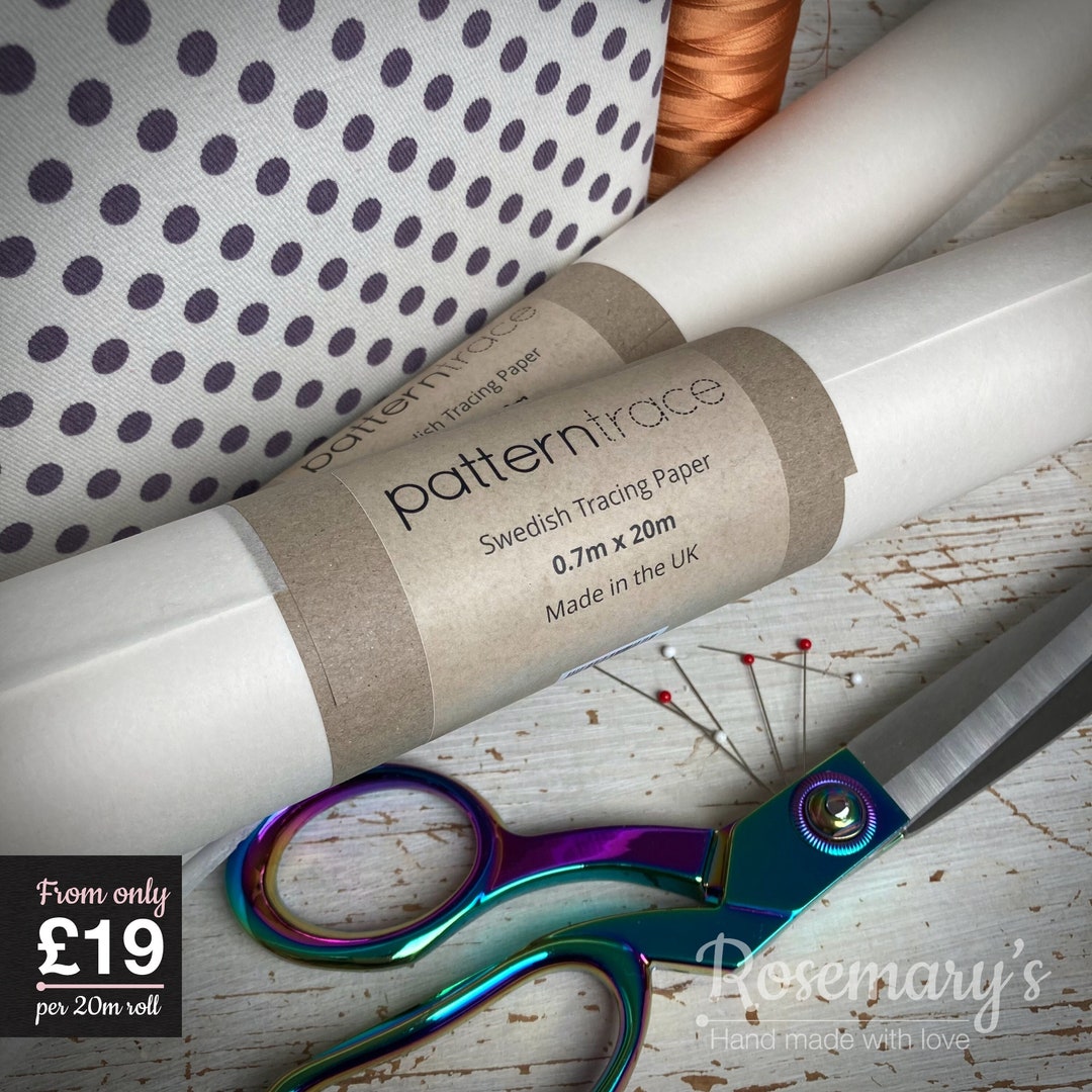 Swedish Tracing Paper by Patterntrace 0.7m X 20m Roll as Seen on 'great ...