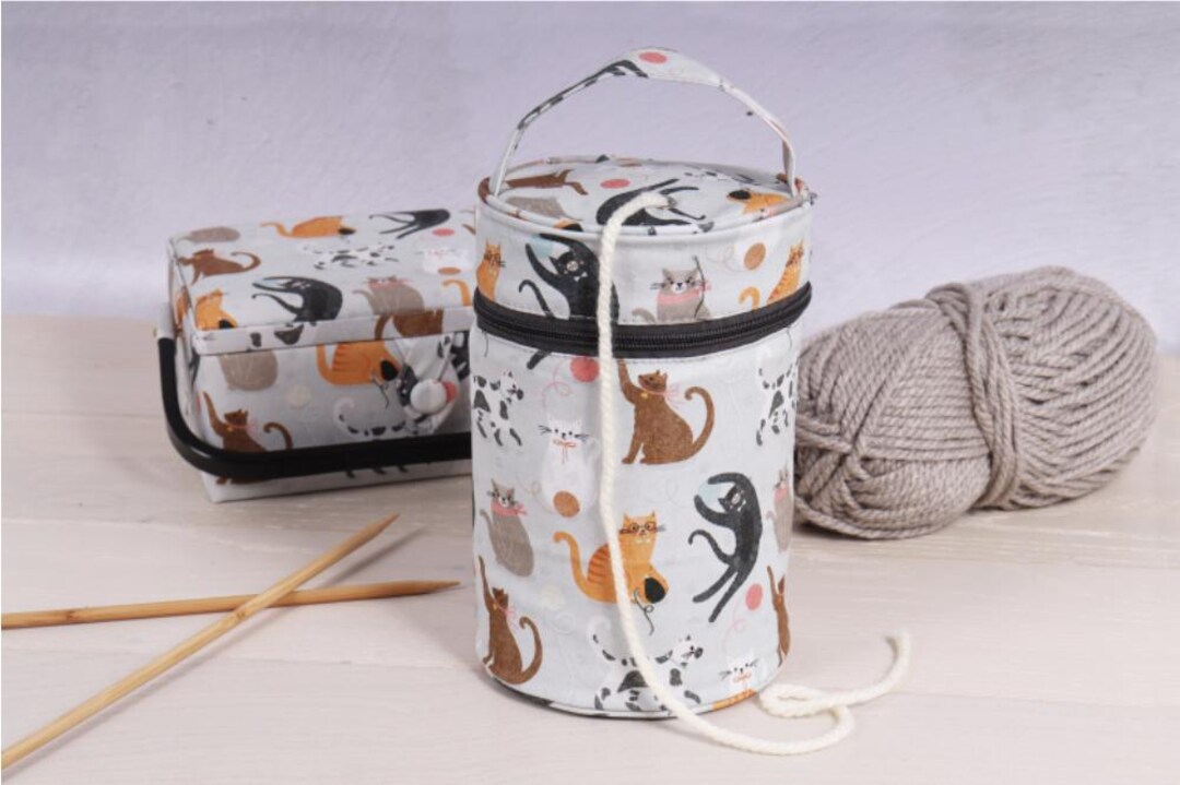 Cats Matt PVC Yarn & Wool Holder Holder by Hobbygift - Etsy