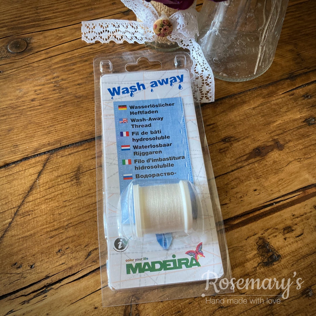 Madeira Wash-away Thread 200m Spool - Etsy
