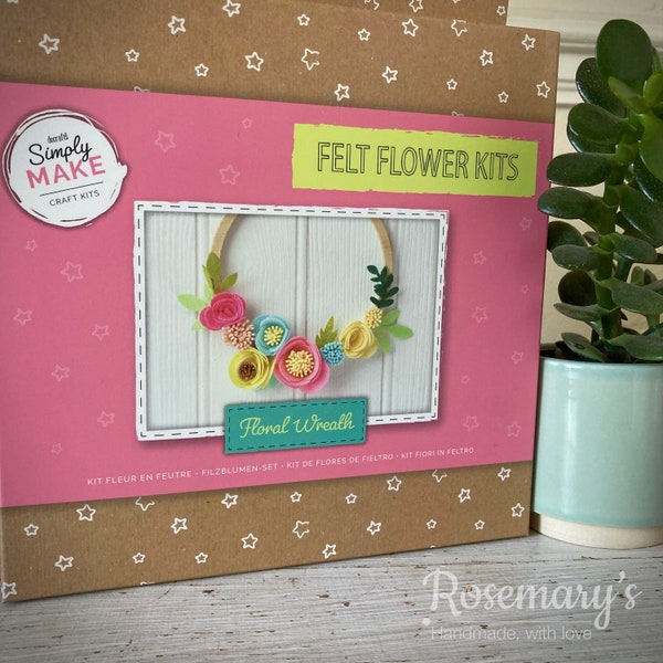 Diy Felt Flowers - Etsy