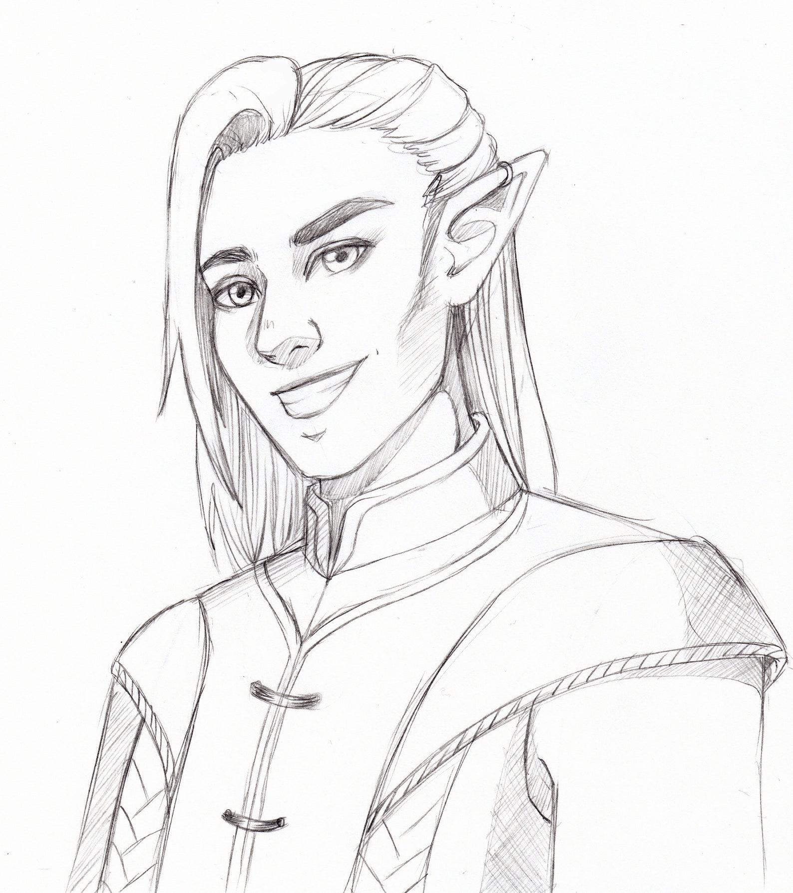 Hand Drawn Dnd Character Drawing I Will Draw Your Dungeons and Dragons ...